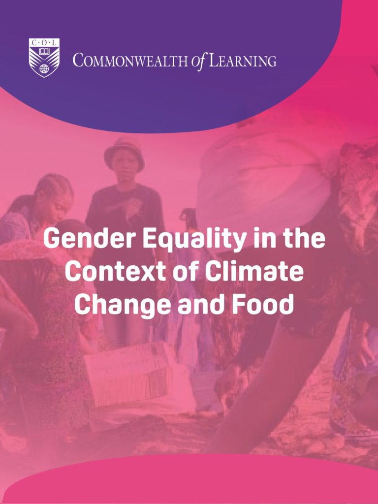 Gender Equality in the Context of Climate Change and Food Security ...